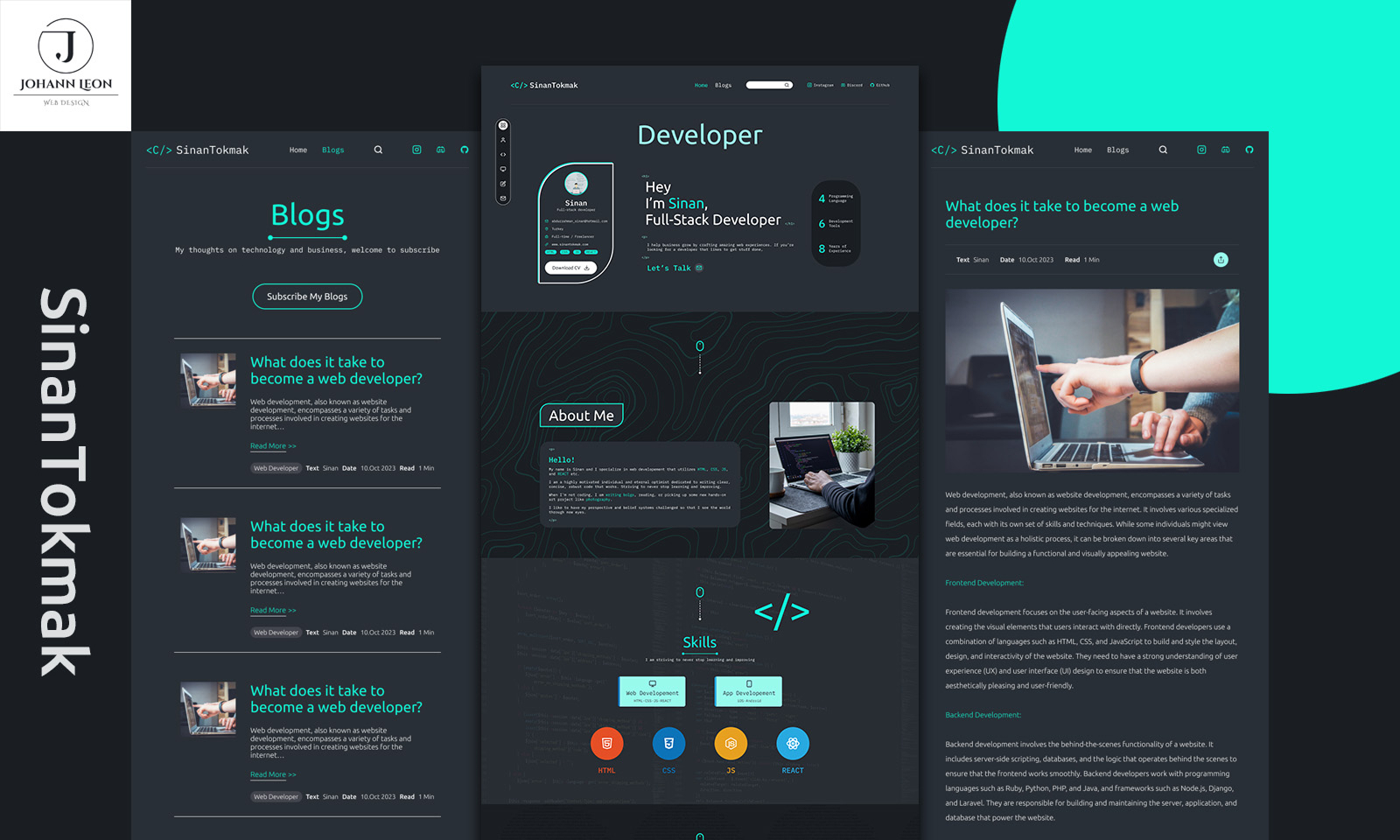 Dikhtyarenko Valentyn. Front-end | Home